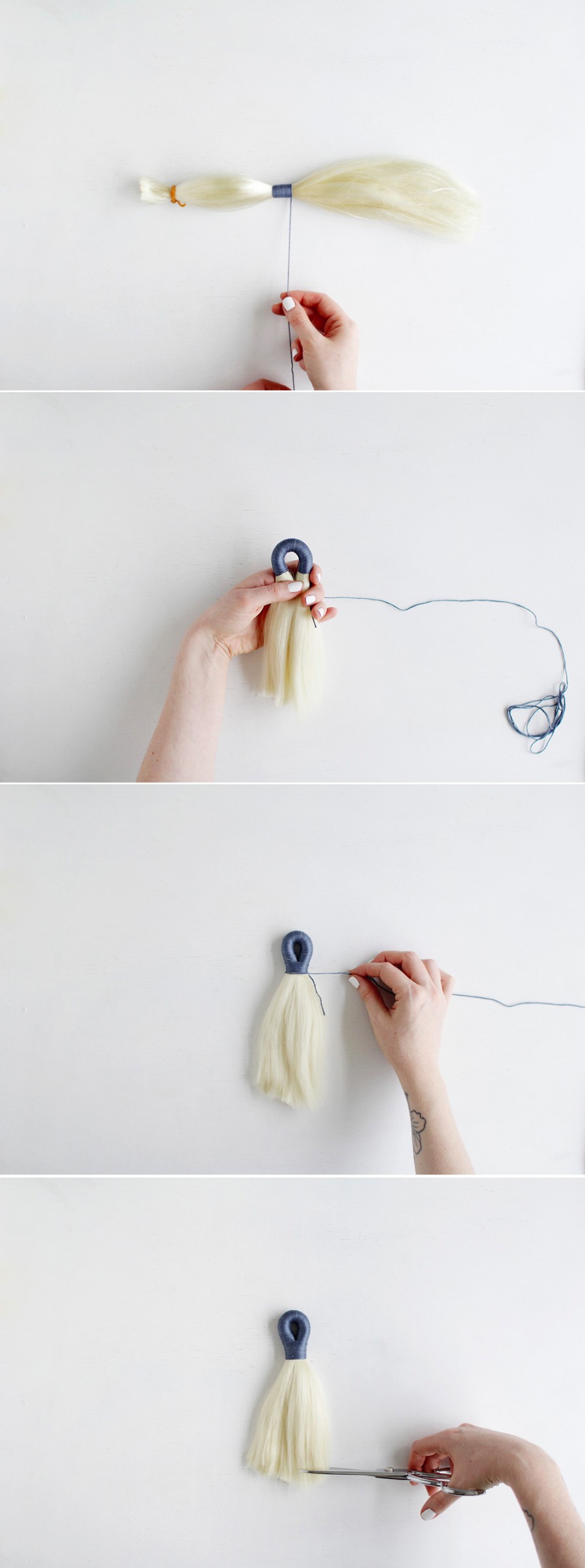 DIY Looped Hair Tassel | Fall For DIY